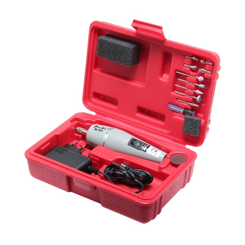 Super Drill Set W/Adaptor Pro'sKit 1PK-500B-2 - ToolBoom